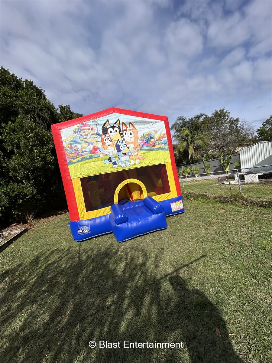🐶 4x4 Bluey Obstacle Slide - Jumping Castle Hire in Brisbane , North ...