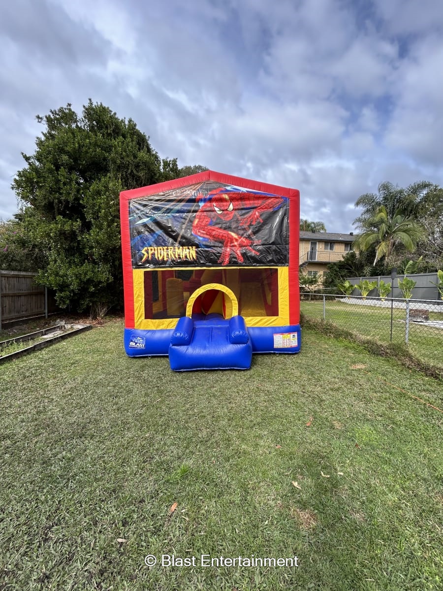 4x4 Spiderman Obstacle Slide - Jumping Castle Hire in Brisbane , North ...