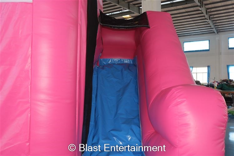 🎂 4x5 Slide Pink Happy Birthday Jumping Castle - Jumping Castle Hire in ...