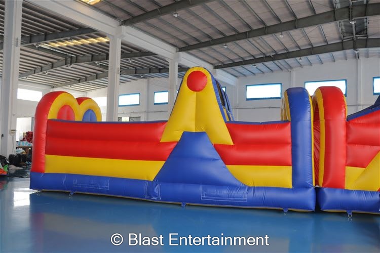 🏃‍♀️50FT Dual Lane Obstacle Extreme! - Jumping Castle Hire in Brisbane ...