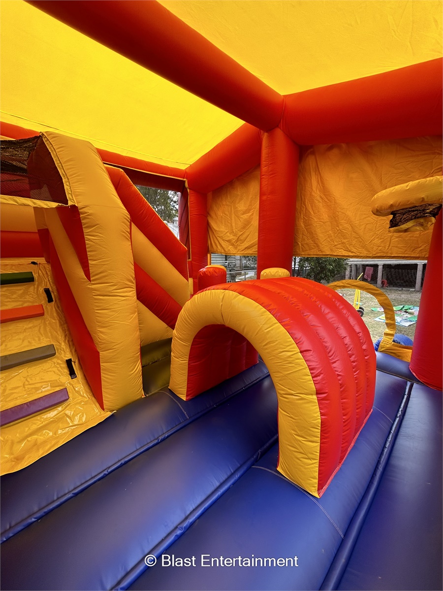 👸 5x5 Barbie Theme Obstacle Slide - Jumping Castle Hire in Brisbane ...
