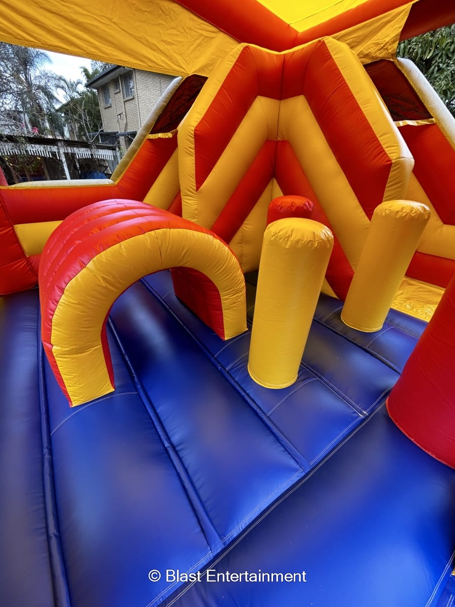 👸 5x5 Barbie Theme Obstacle Slide - Jumping Castle Hire in Brisbane ...