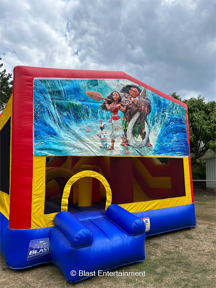 🤽🏿 5x5 Moana Obstacle Slide - Jumping Castle Hire in Brisbane , North ...