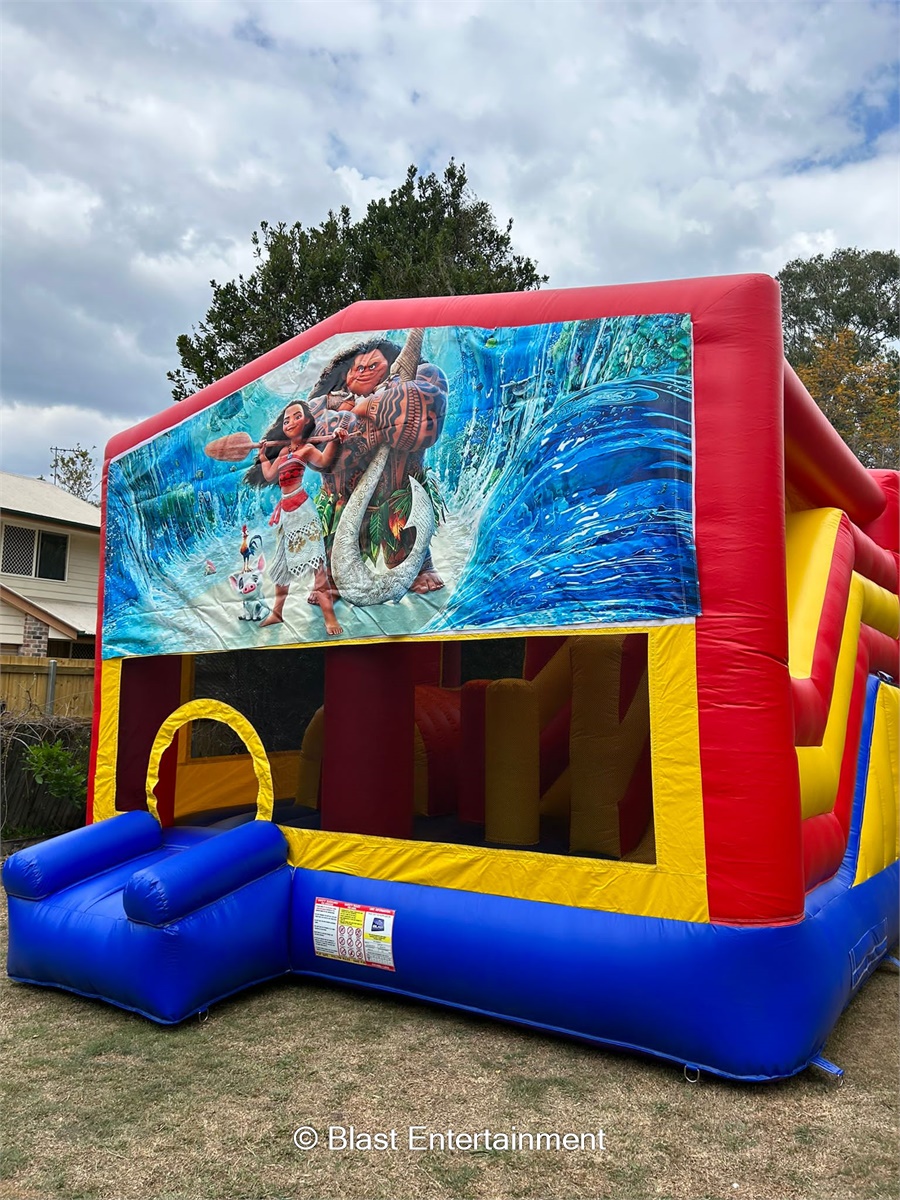 🤽🏿 5x5 Moana Obstacle Slide - Jumping Castle Hire in Brisbane , North ...