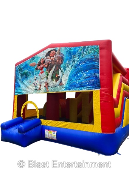 🤽🏿 5x5 Moana Obstacle Slide - Jumping Castle Hire in Brisbane , North ...