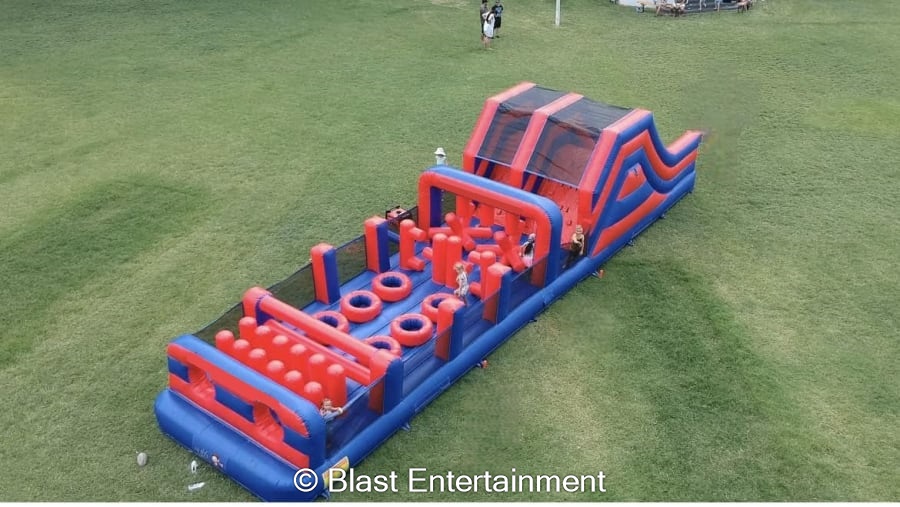 🏃 Adrenaline Rush Assault Course! - Jumping Castle Hire in Brisbane ...