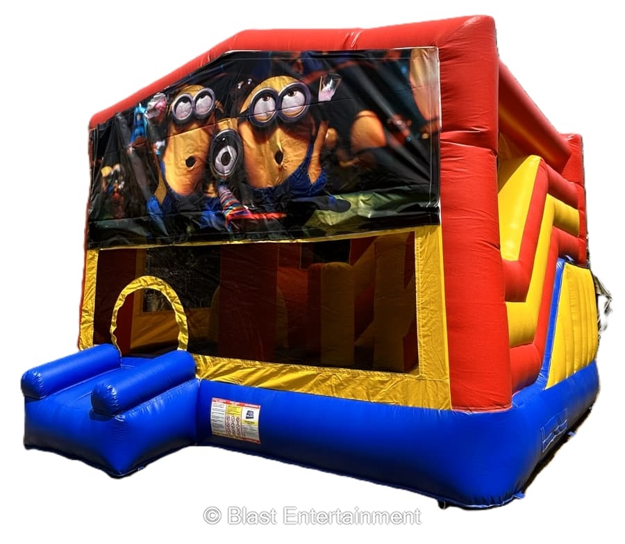 5x5 Minions Obstacle Slide - Jumping Castle Hire in Brisbane , North ...