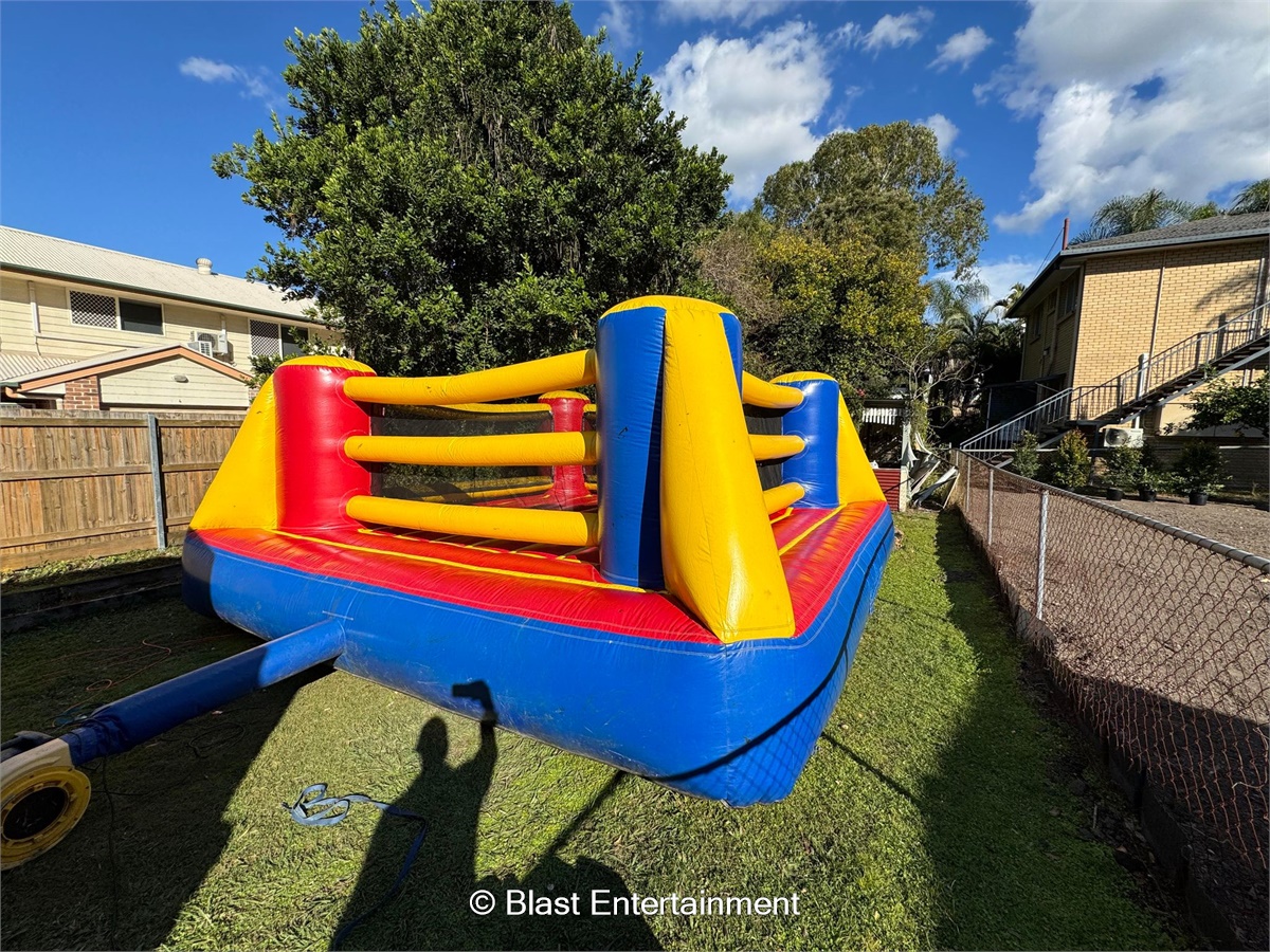 🥊 Giant Bouncy Boxing Ring - Jumping Castle Hire in Brisbane , North ...