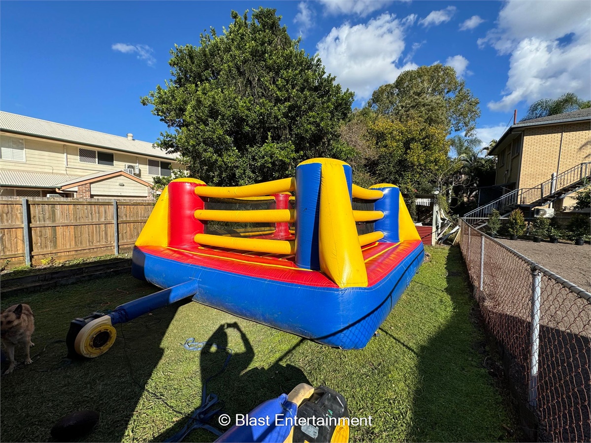 🥊 Giant Bouncy Boxing Ring - Jumping Castle Hire in Brisbane , North ...