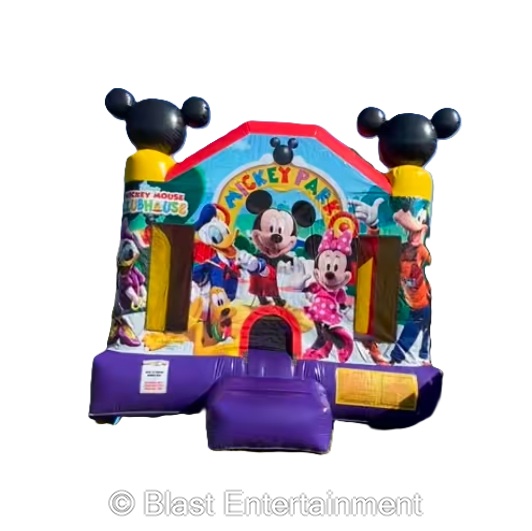 🐭 Mickey & Minnie Mouse Medium Jumping Castle - Jumping Castle Hire in ...