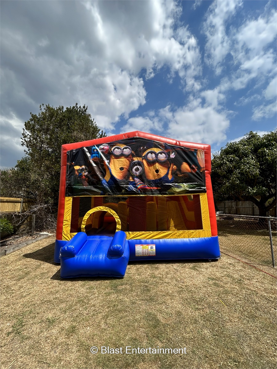 5x5 Minions Obstacle Slide - Jumping Castle Hire in Brisbane , North ...